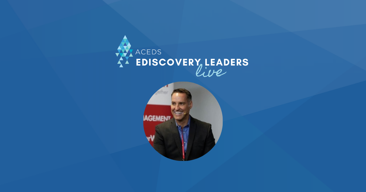 eDiscovery Leaders Live: Damon Goduto of Lineal